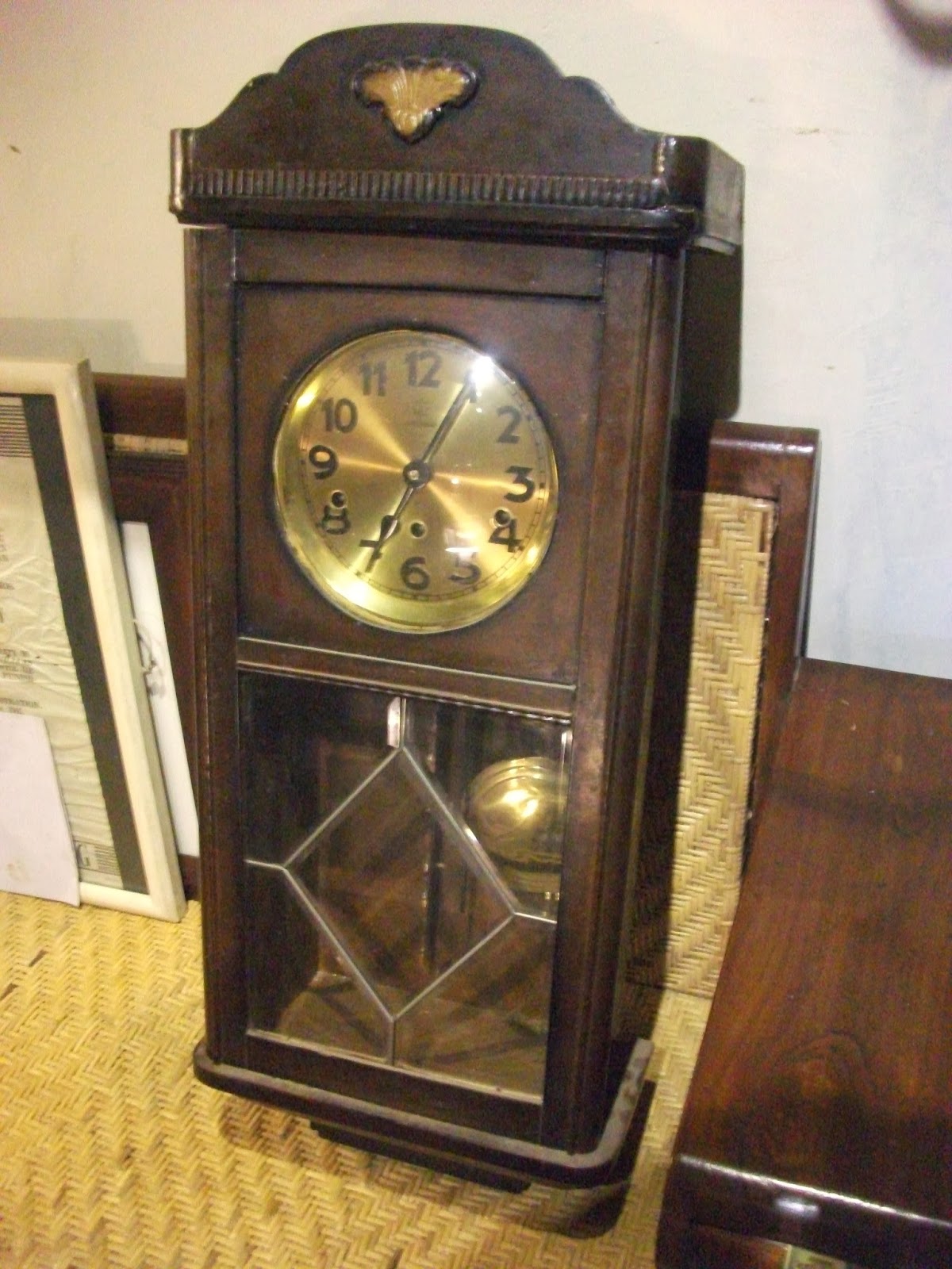 Jam Dinding Junghans lubang 3 | Rumah Antik 53