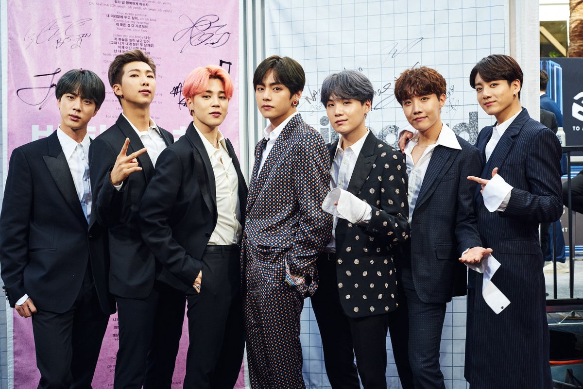 BTS 방탄소년단 gana Top Duo/Group y Top Social Artist en los BBMAs 2019 - BA ...