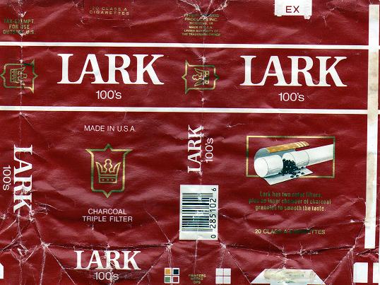 Marquillas de cigarrillos: Lark