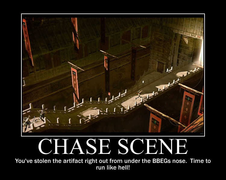 The Looney DM: Chase Scene
