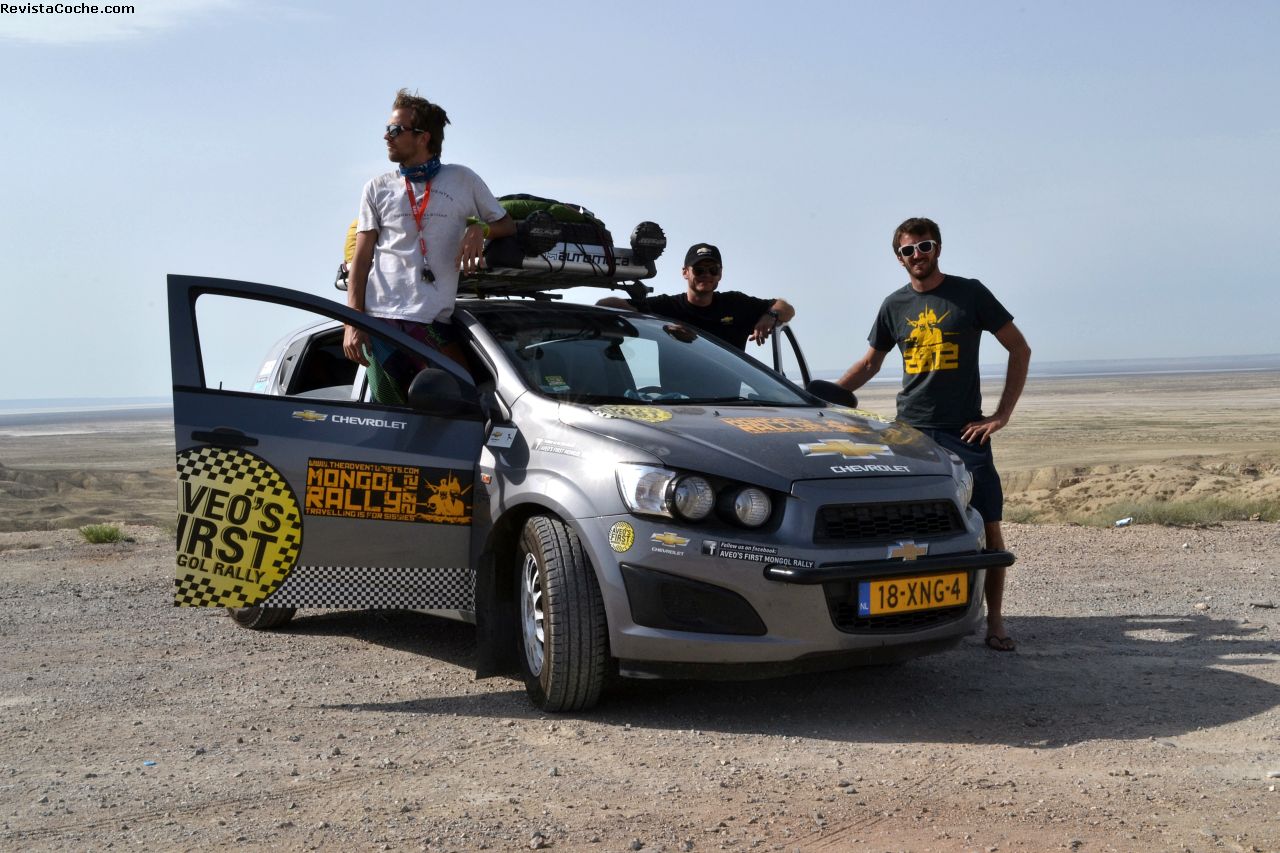 Revista Coche: El Chevrolet Aveo FIRST Mongol Rally alcanza la meta