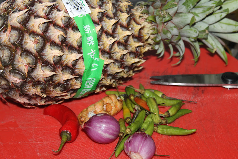 Gulai Lemak Ikan Talang Masin Dengan Nenas - Azie Kitchen