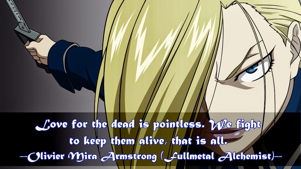 My Anime Review: Fullmetal Alchemist Quotes