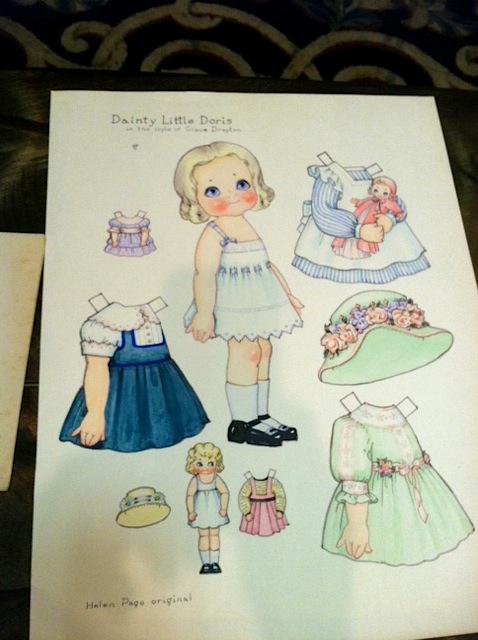 The Paper Collector: Dainty Little Doris by Helen Page