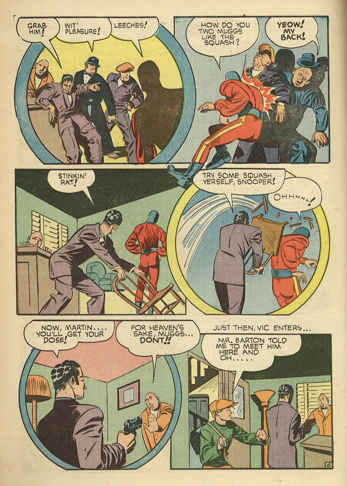 Four-Color Shadows: Captain Valiant-Marvin Stein-1945