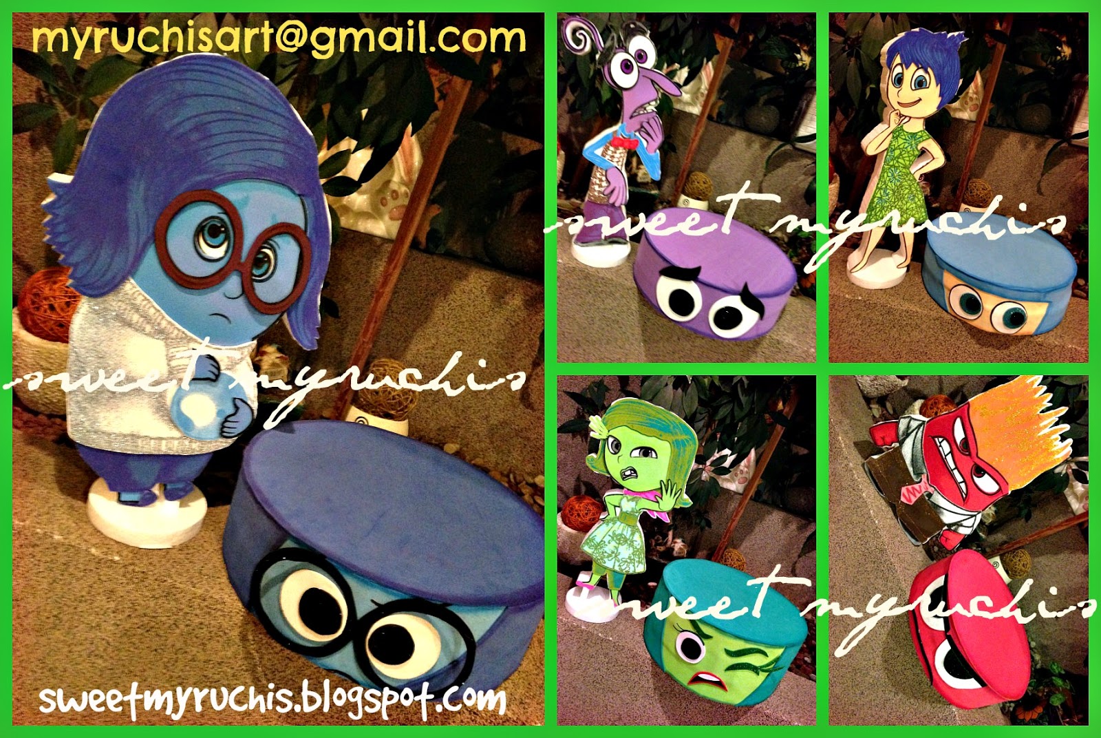 Myruchis: Ideas Fiesta Intensamente. Bases decorativas para mesa de ...