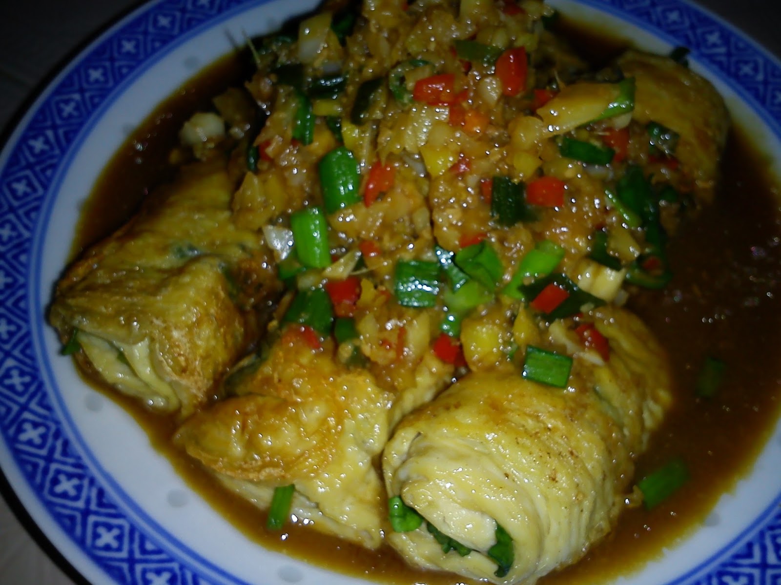 Cooking Pleasure: EZCR#31 - VEGETARIAN TAU PAU ROLLS