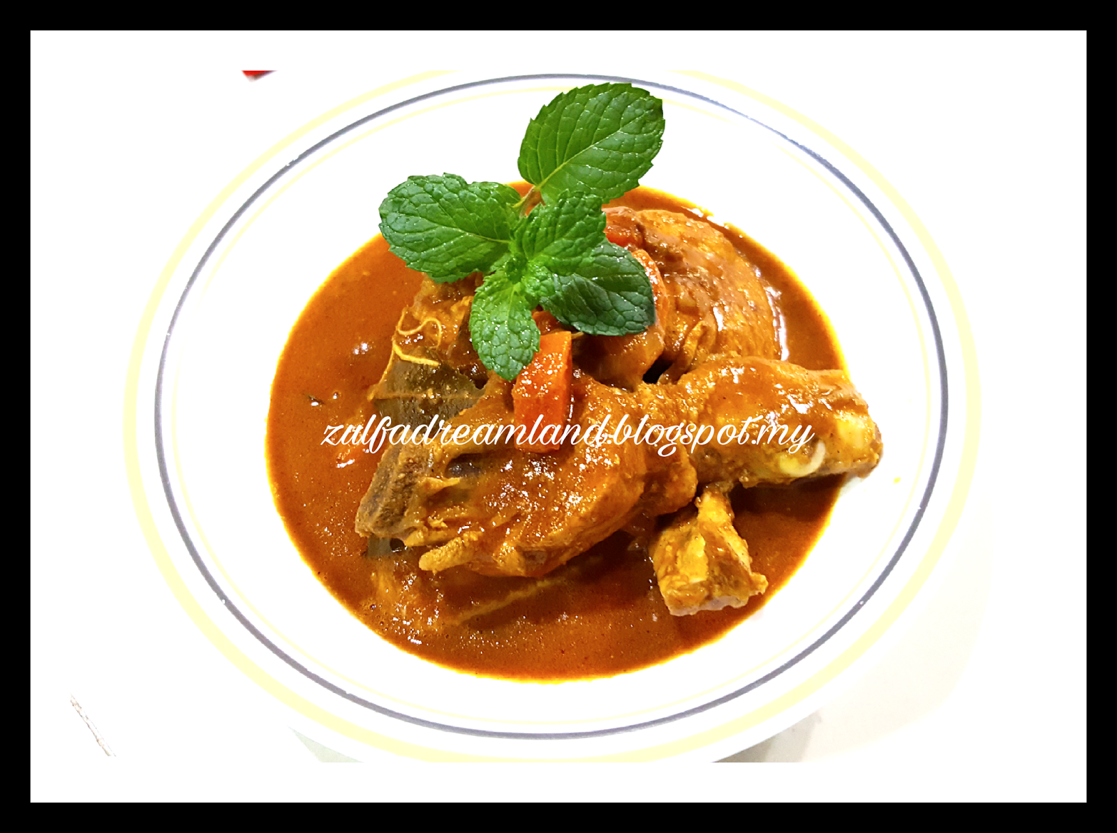 ZULFAZA LOVES COOKING: RESEPI KARI AYAM NASI KANDAR