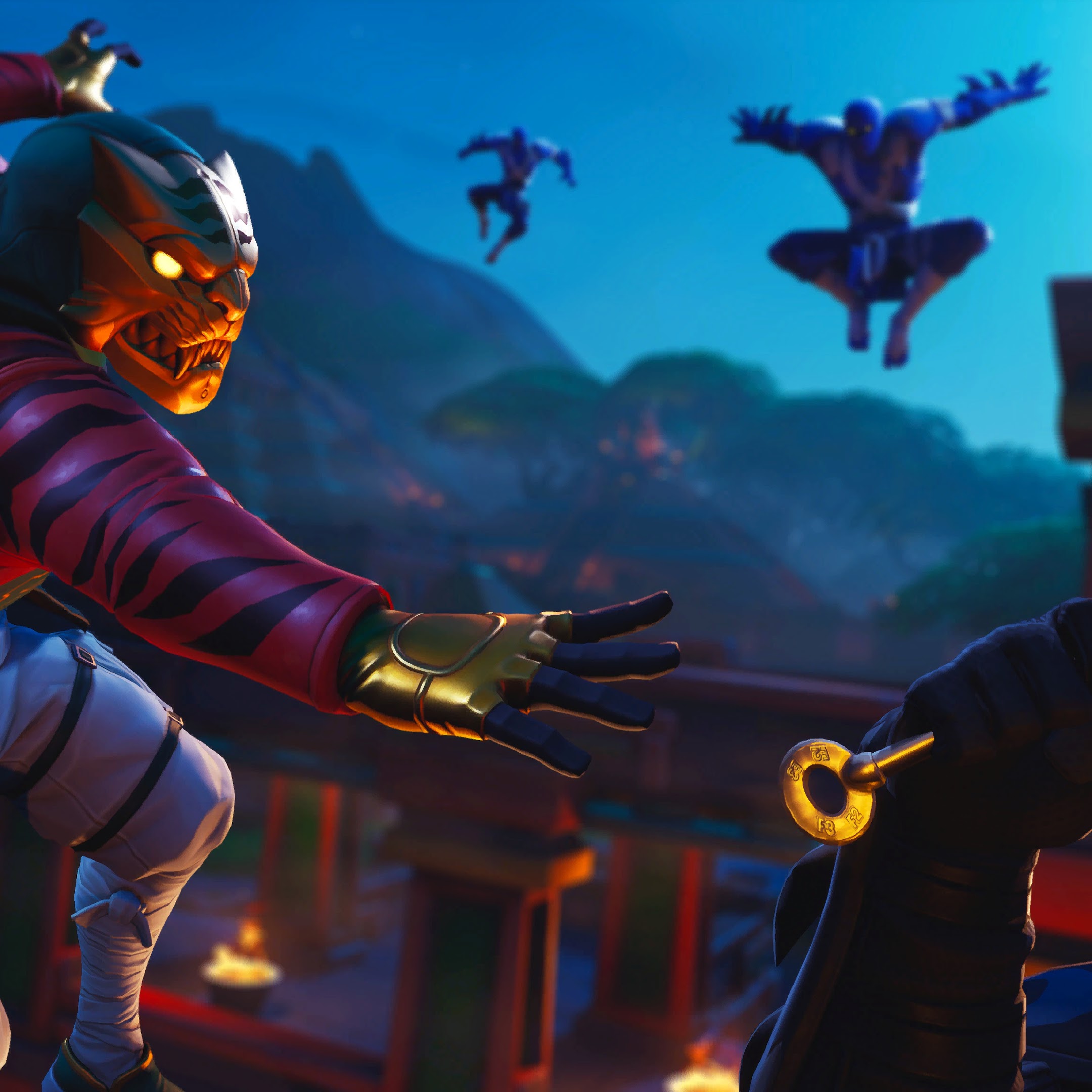 Fortnite, Master Key, Season 8, 4K, #145 Wallpaper iPhone Phone