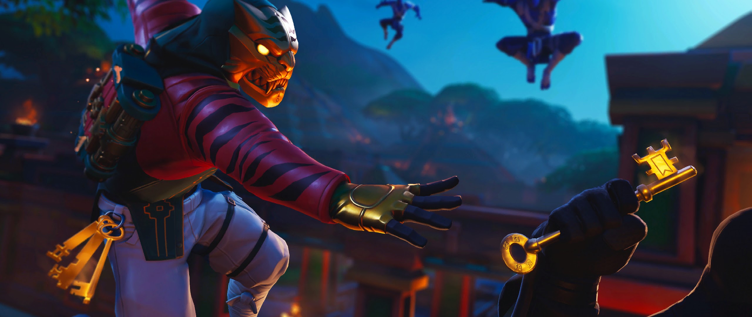 Fortnite, Master Key, Season 8, 4K, #145 Wallpaper iPhone Phone