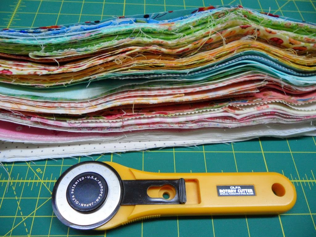 Blueberry Patch: Scrap busting... a work in progress