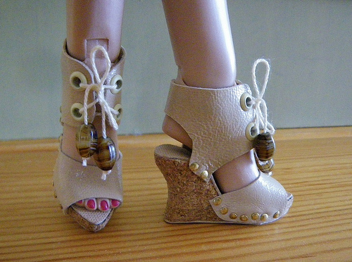 Fashion Doll Shoes: Booties for Jessica Rabbit