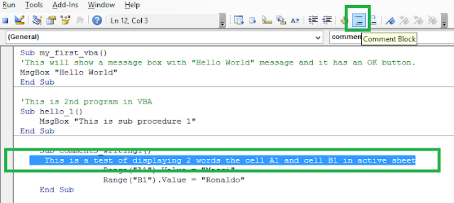 How To Write Excel VBA Comments how-to-write-excel-vba-comments