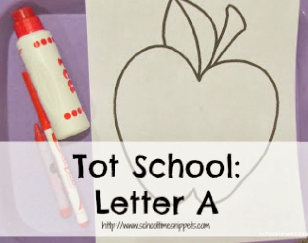 10 Letter A Activities for Toddlers | School Time Snippets