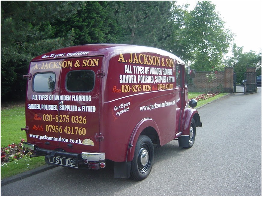 -=-Morris J Type Vans-=- : A real nice van for sale on e-bay, well ...