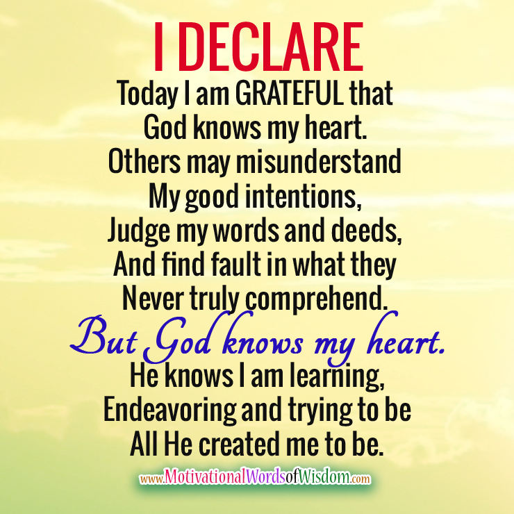 God Knows My Heart Quotes. QuotesGram