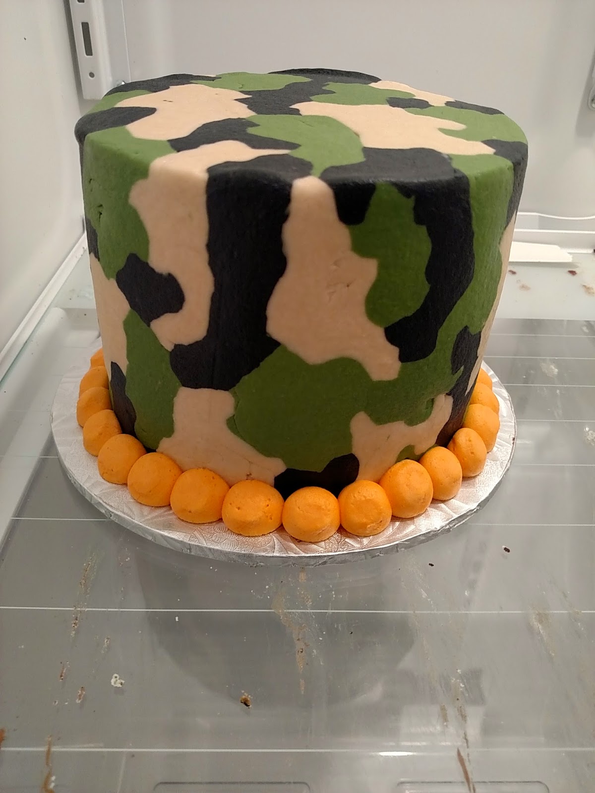 Sugar & Spice Sweets: Camo Smash Cake