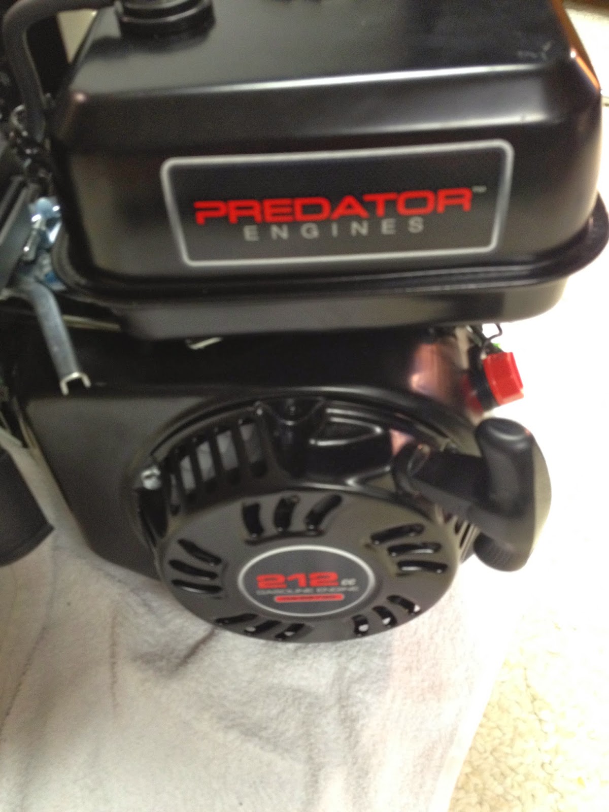 Home made Predator 212 Paramotor