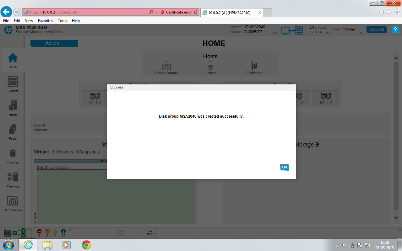 ITs Amazing IT Technical Support : How to configure HP SAN storage MSA 2040