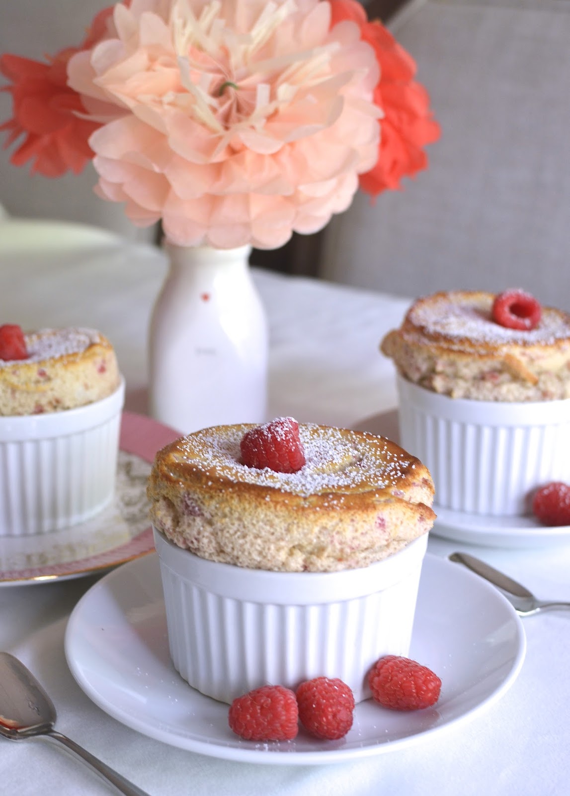 Playing with Flour: Raspberry soufflé