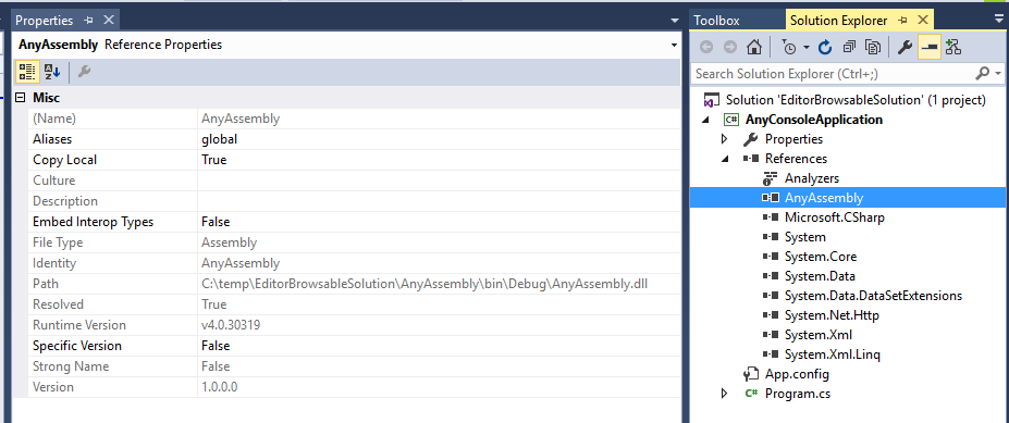 Jan David Narkiewicz (Developer): C#: EditorBrowsabilityAttribute and hiding Methods, Properties ...