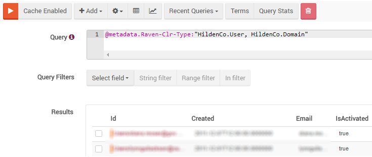 Querying RavenDB Metadata | HildenCo Solutions