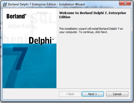 Cara Instal Delphi 7 Enterprise di Windows 7 - HMPS TI