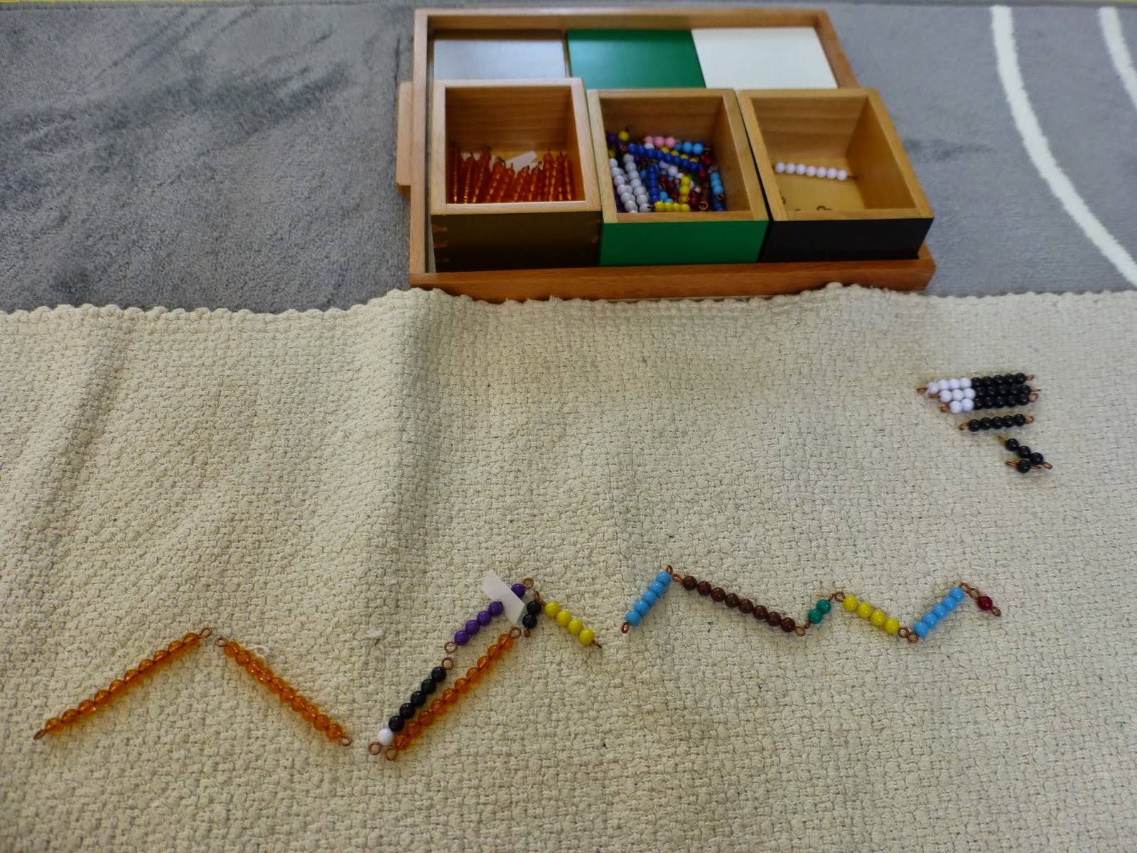 Family FECS: Montessori Activity: Addition Snake Game