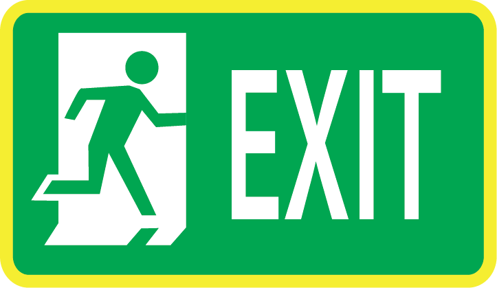 Designment: Get Fire-Exit Logo with source file