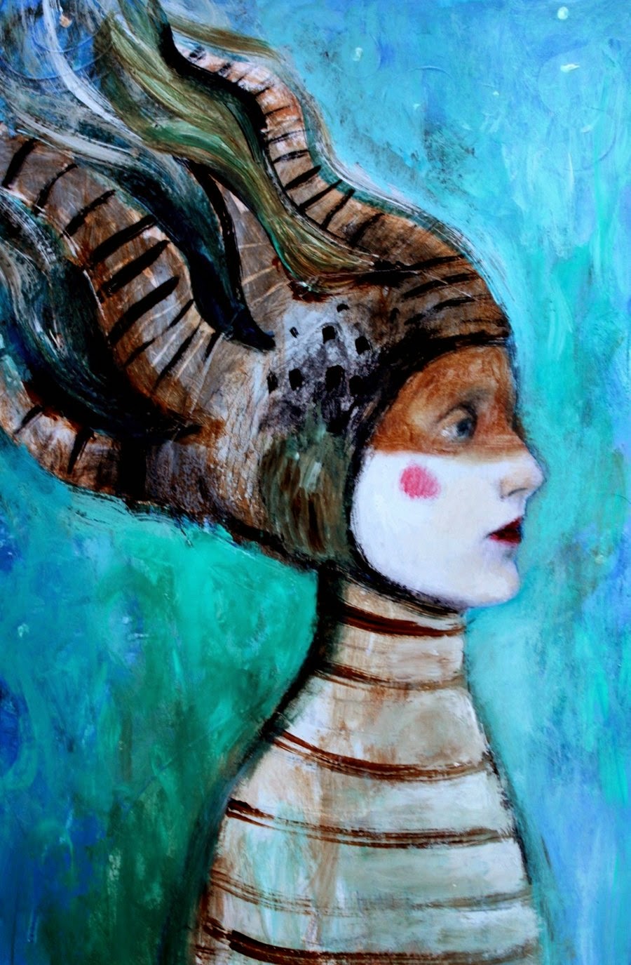 Pinzellades al món: Il·lustracions de Felicia Olin: un món de dones