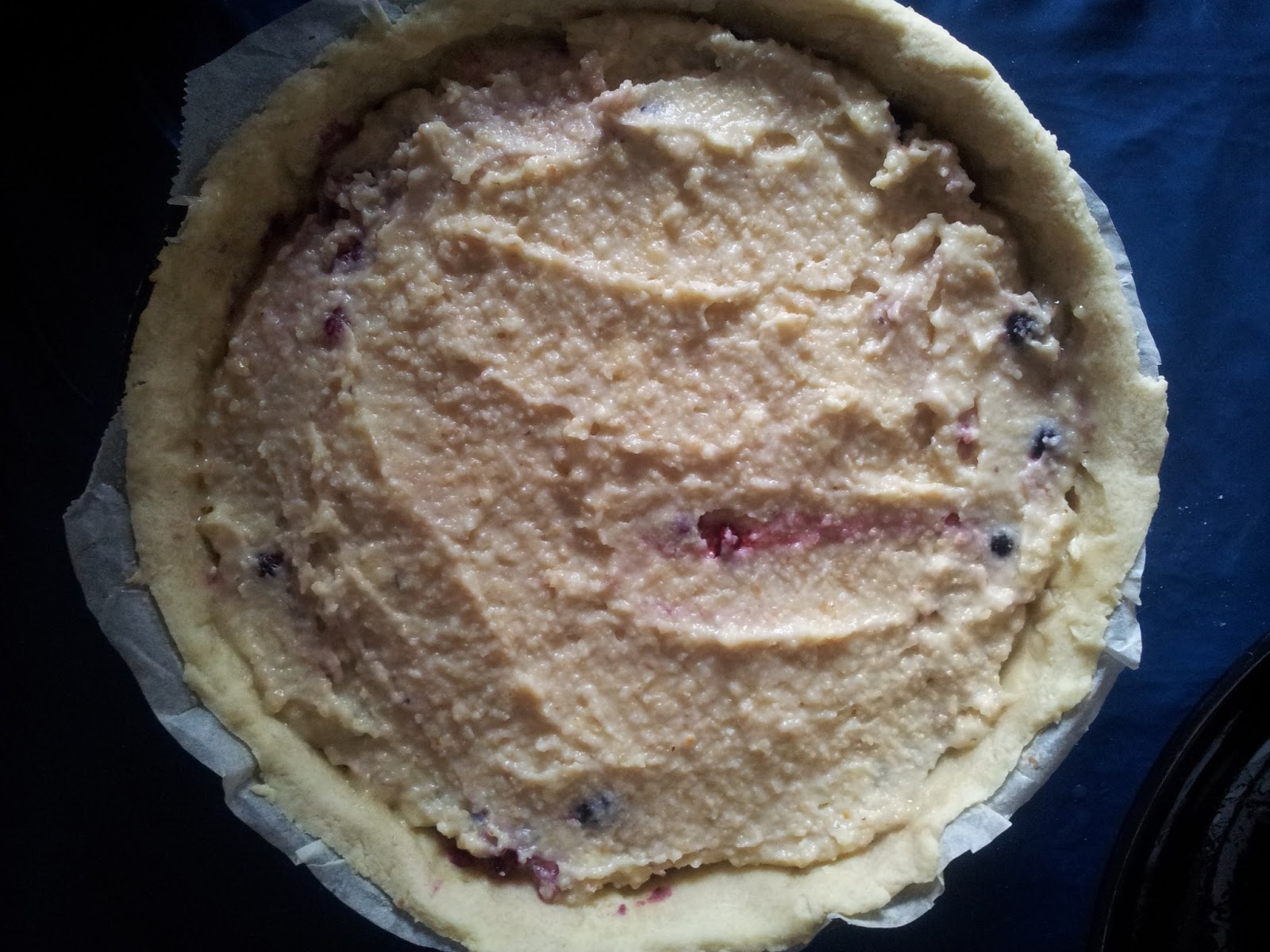 La cuisine de Mimi: Tarte aux fruits rouges sans œuf