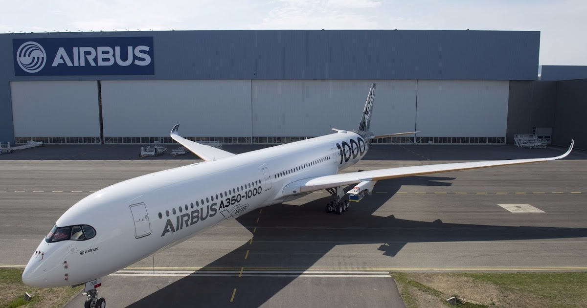 Airbus A350-1000 First Reveal After Paint Shop - Aircraft News ...