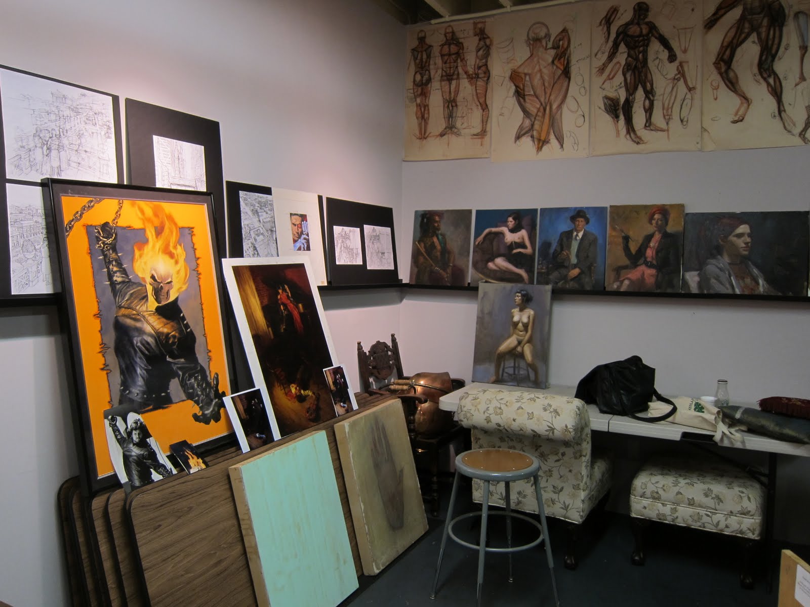 Sketchblog Chris Chien: Head Drawing Class Review (Continuing the Fred ...