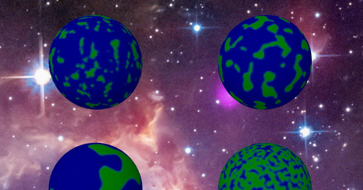 Awesome Worlds: Planets via Image Mapping