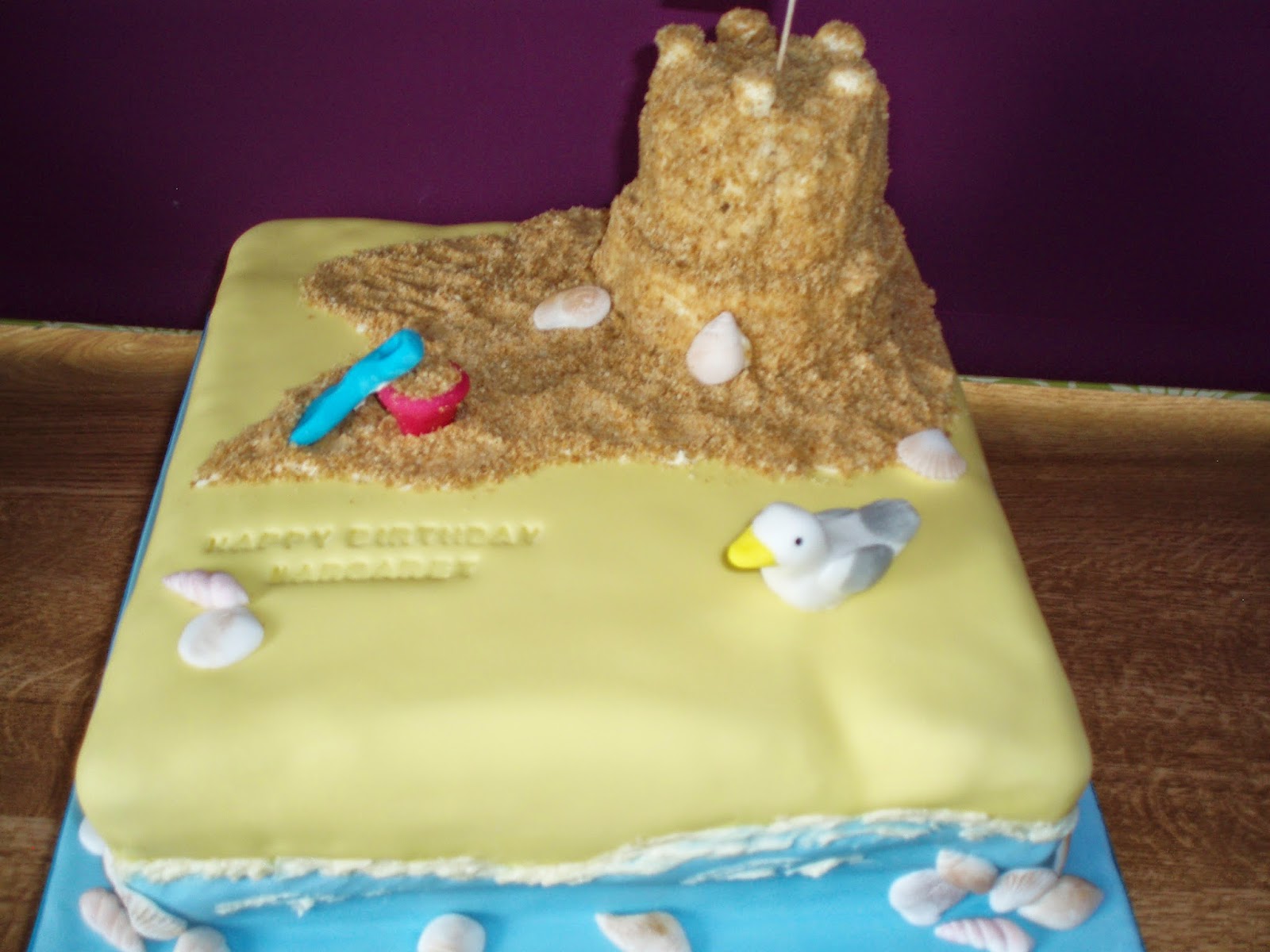 Chintzy Cakes: Seaside Birthday Cake