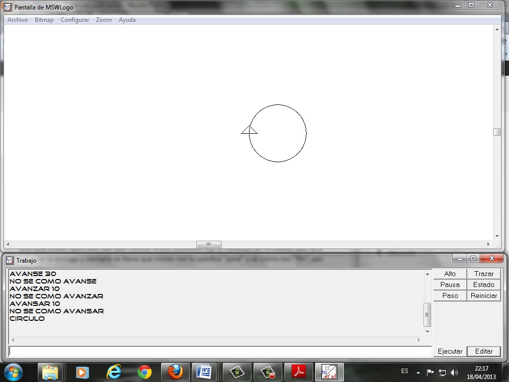 Mi Diario: Aprendiendo a usar MSWLogo