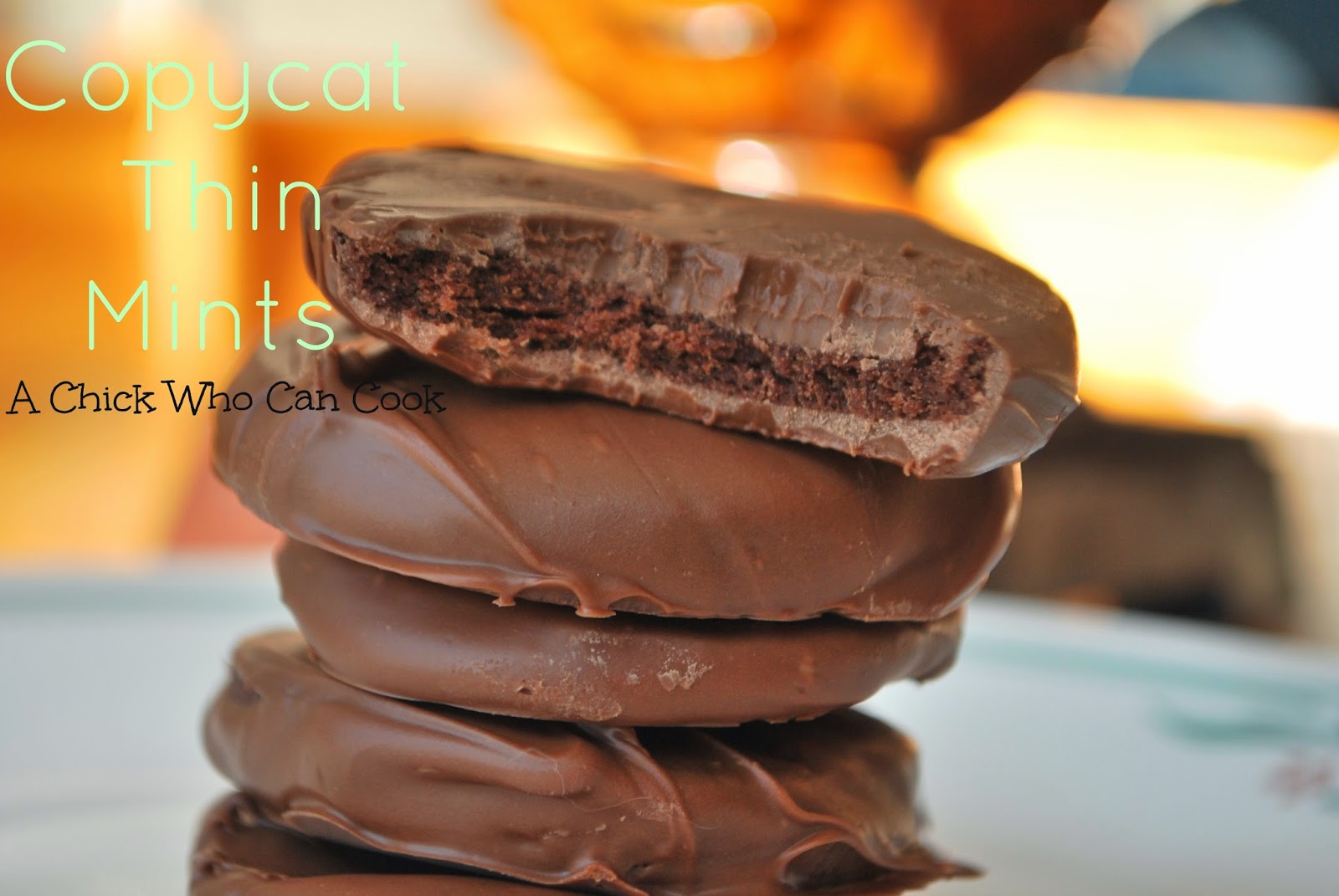 A Chick Who Can Cook: Copycat Thin Mints