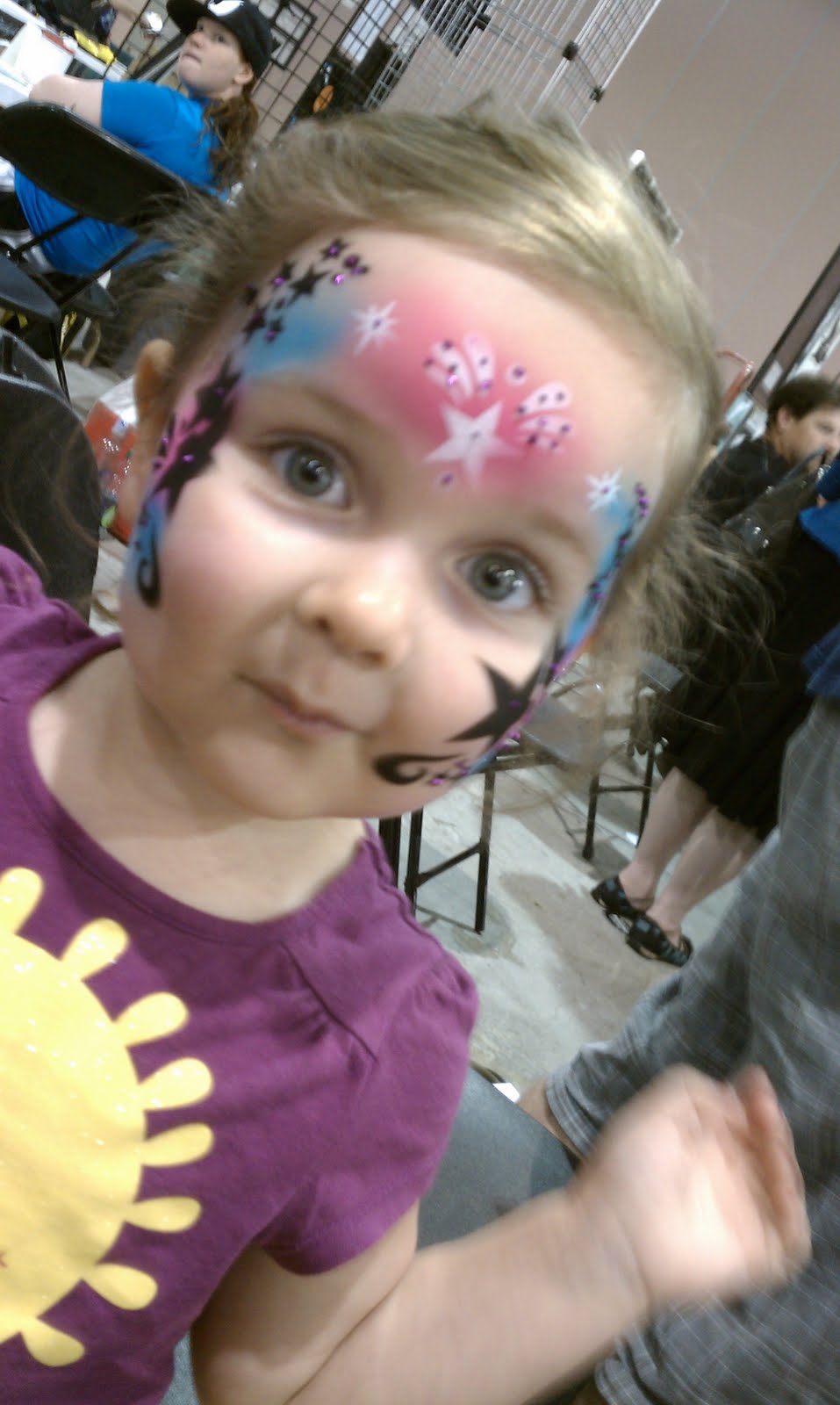 Wright Family Fun...: Face Paint, Thor and Father's Day!