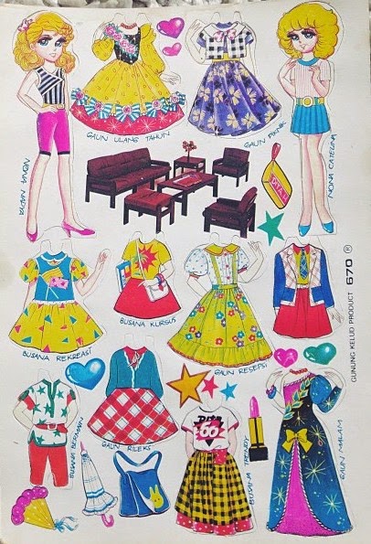 Mbah Bepe: Paper Doll Indonesia