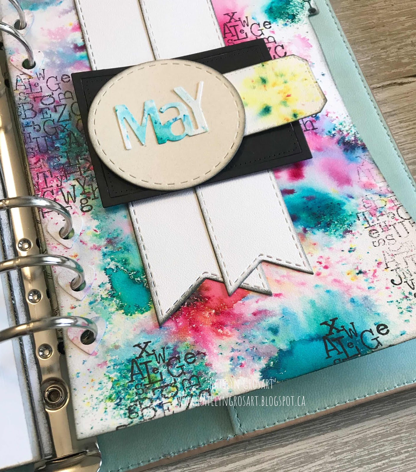 A Creative Journey: Planner Post - May Tittle Page