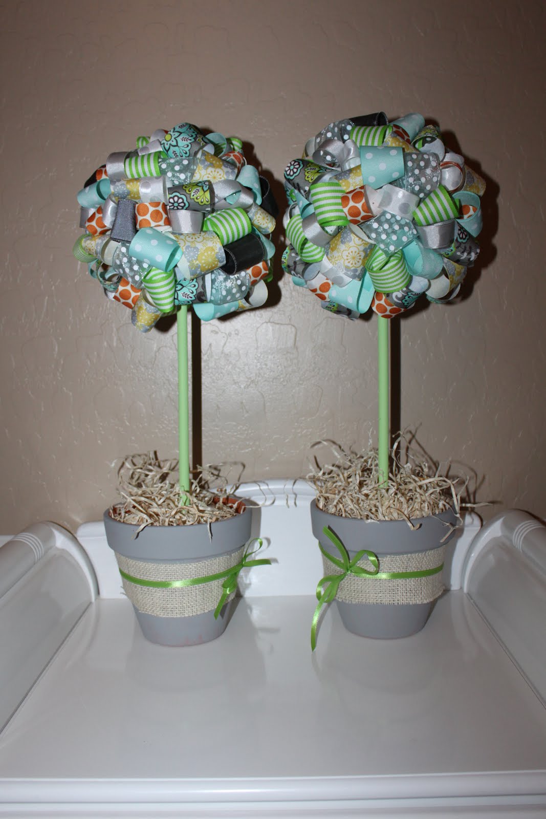 Celebrate Life Everyday: Ribbon Trees Tutorial