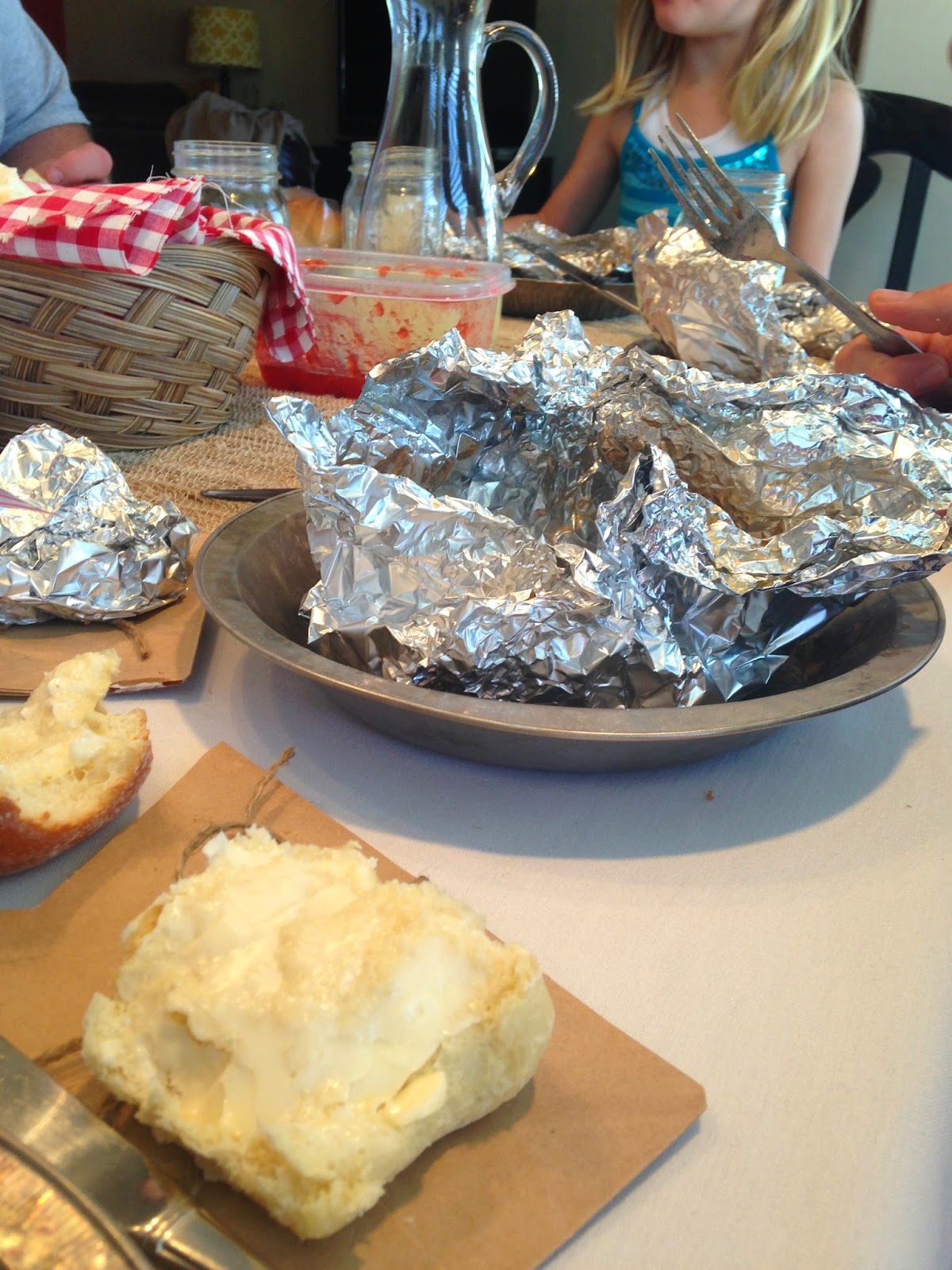 Sugar Sisters Design: Cowboy Grub Table Setting