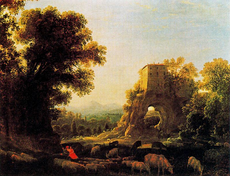 Claude Lorrain (Claudio de Lorena), obras, pinturas, cuadros