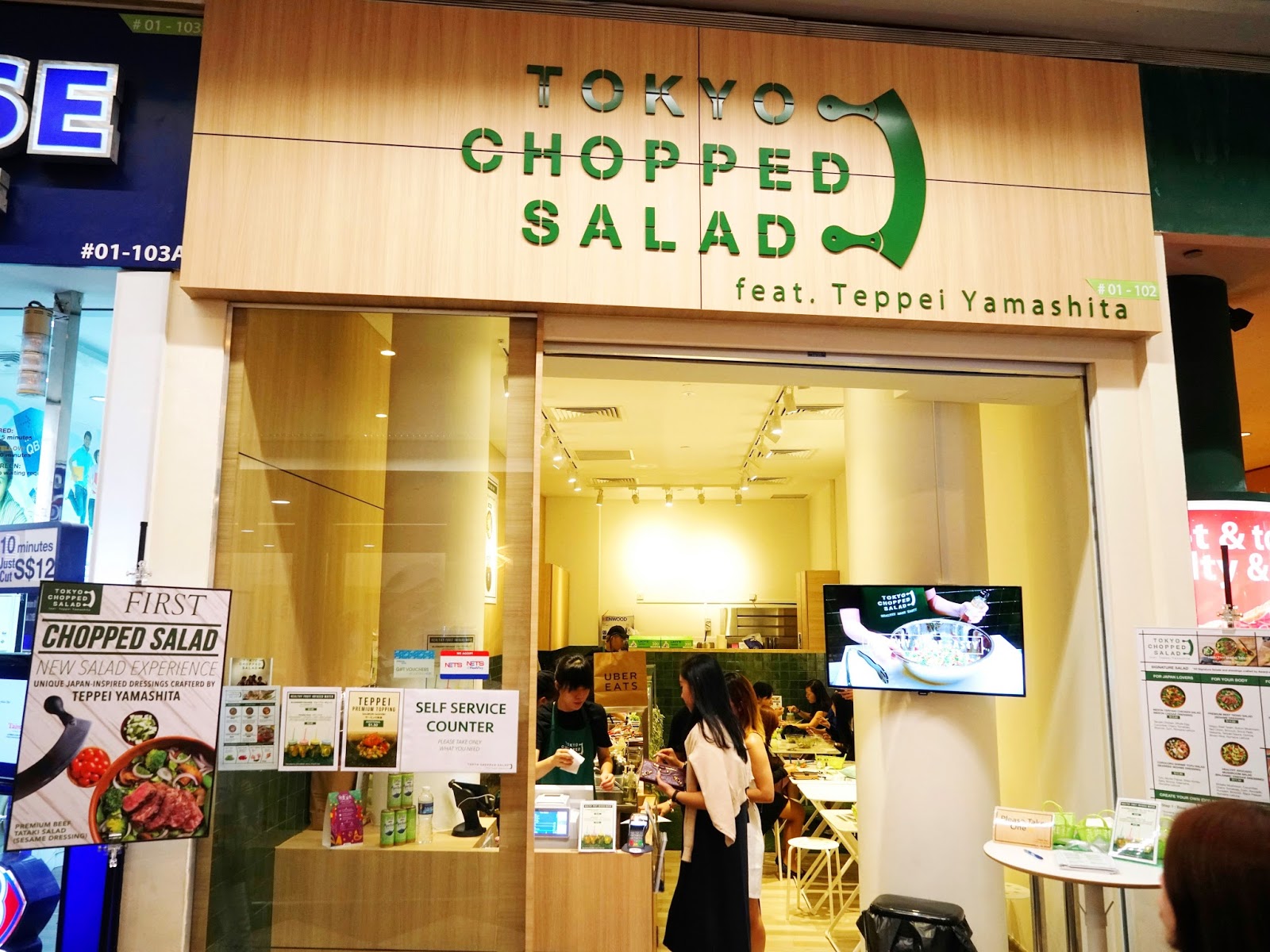 PinkyPiggu: Tokyo Chopped Salad @ Millenia Walk ~ Chef Teppei Opens ...