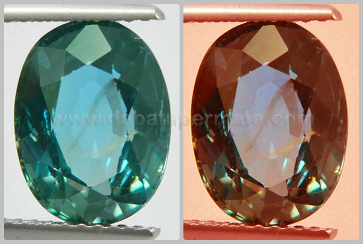 Batu Mulia ALEXANDRITE Change Color SAFIR NH - BAX 020