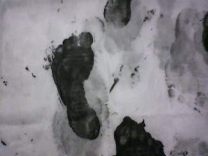 WalkInJerusalem: Ascension footprints