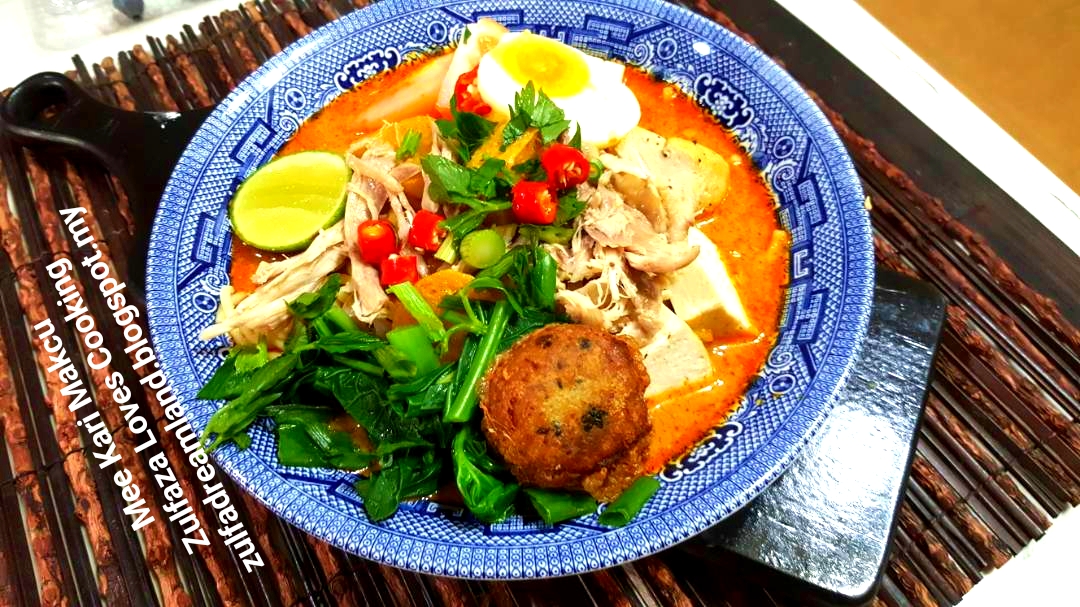 ZULFAZA LOVES COOKING: Mee Kari Makcu