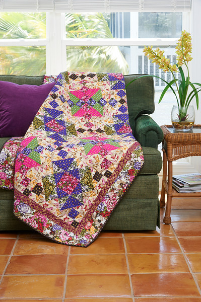 Inspired by Fabric: How to use a focal print as background