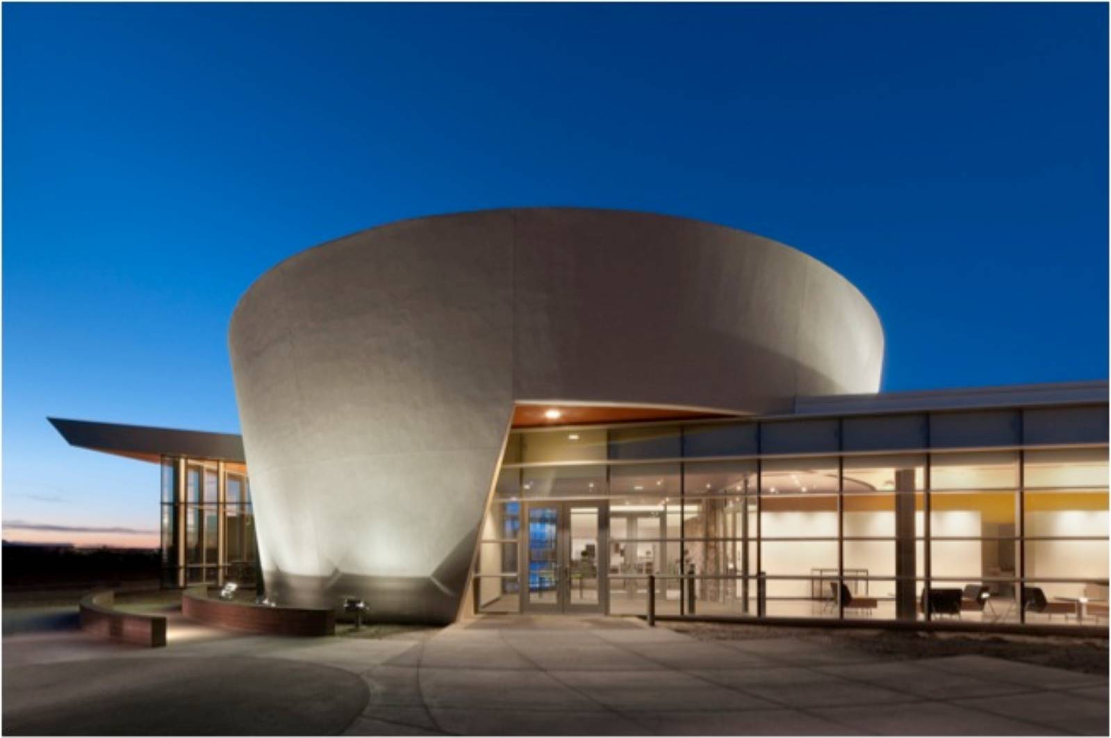 architecture now and The Future: DINÉ COLLEGE LIBRARY BY DLR GROUP