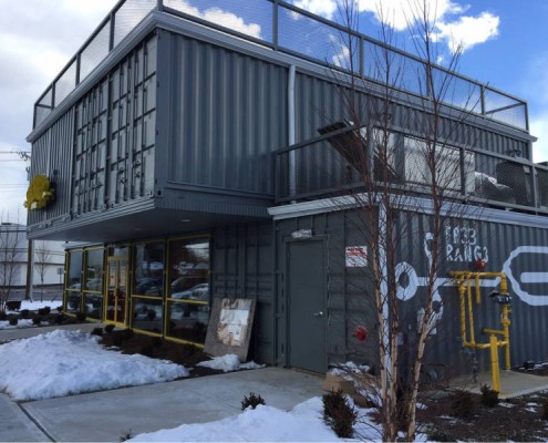 Home and Garden Ideas: The Best Shipping Container Cafe